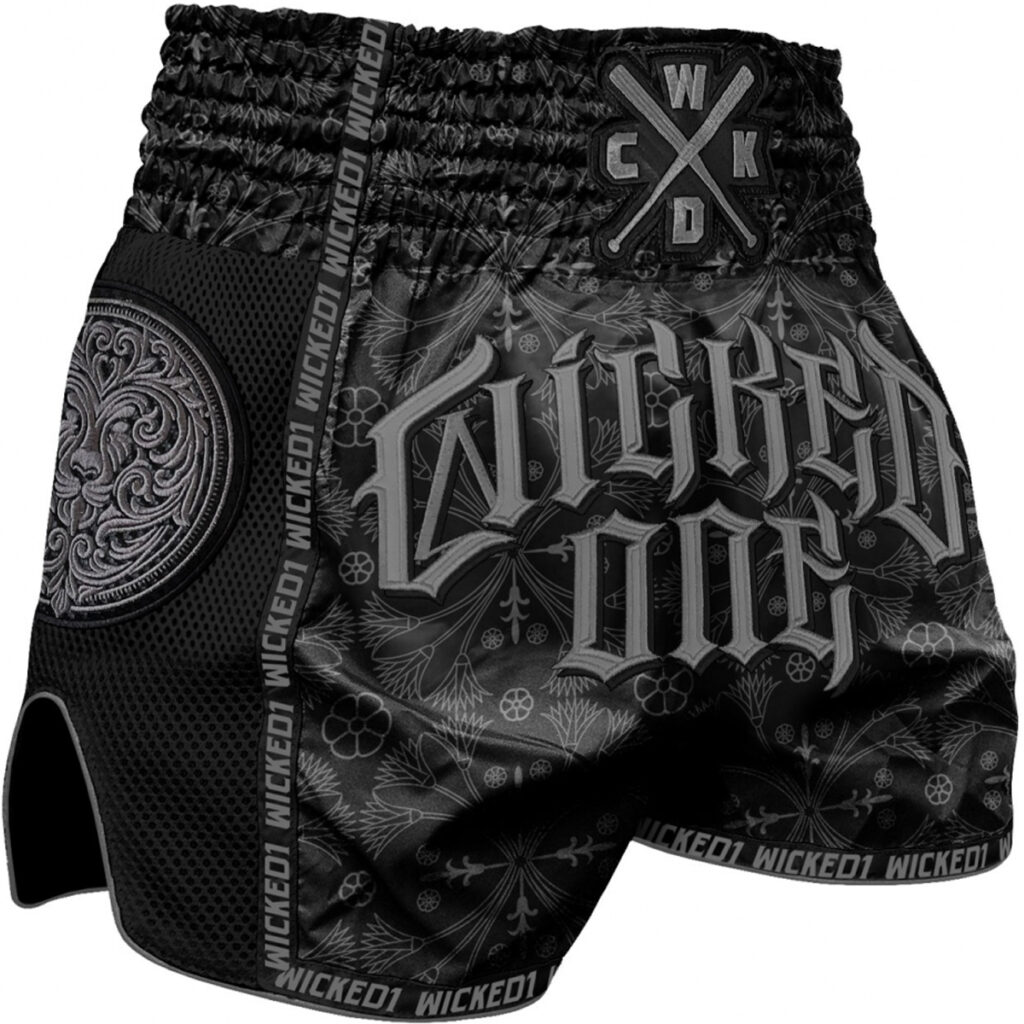Short de Boxe Thaï Wicked One Kingdom Grey - Yuki Sport - Boxe et MMA